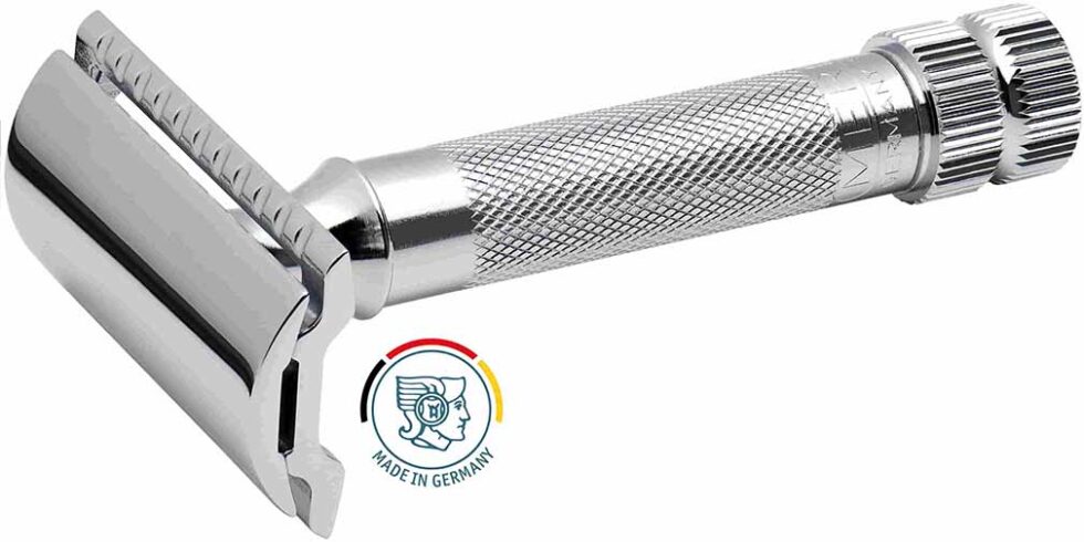 MERKUR 34S Silver Plated - MERKUR Razors